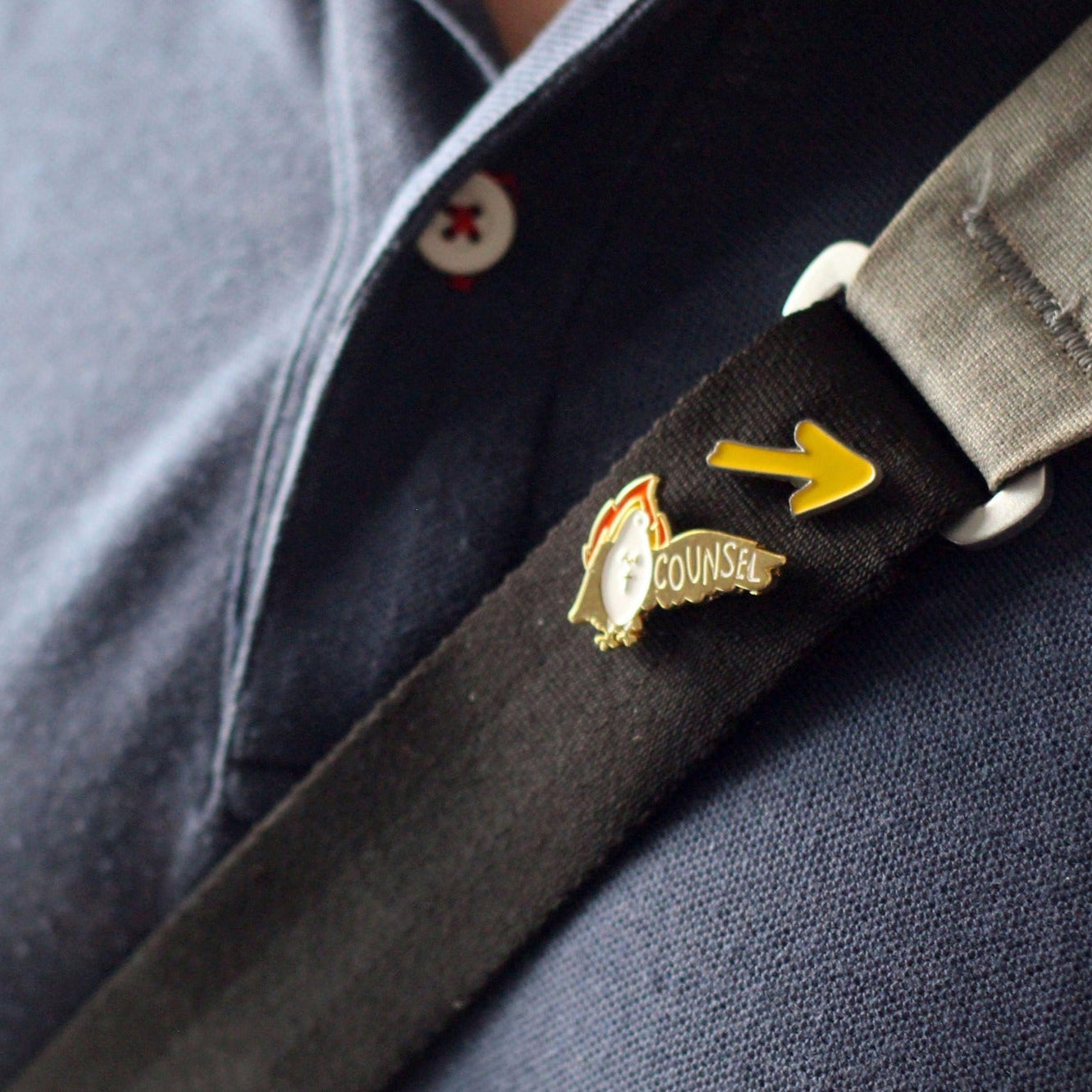 Gifts of the Holy Spirit Enamel Pin — Parables